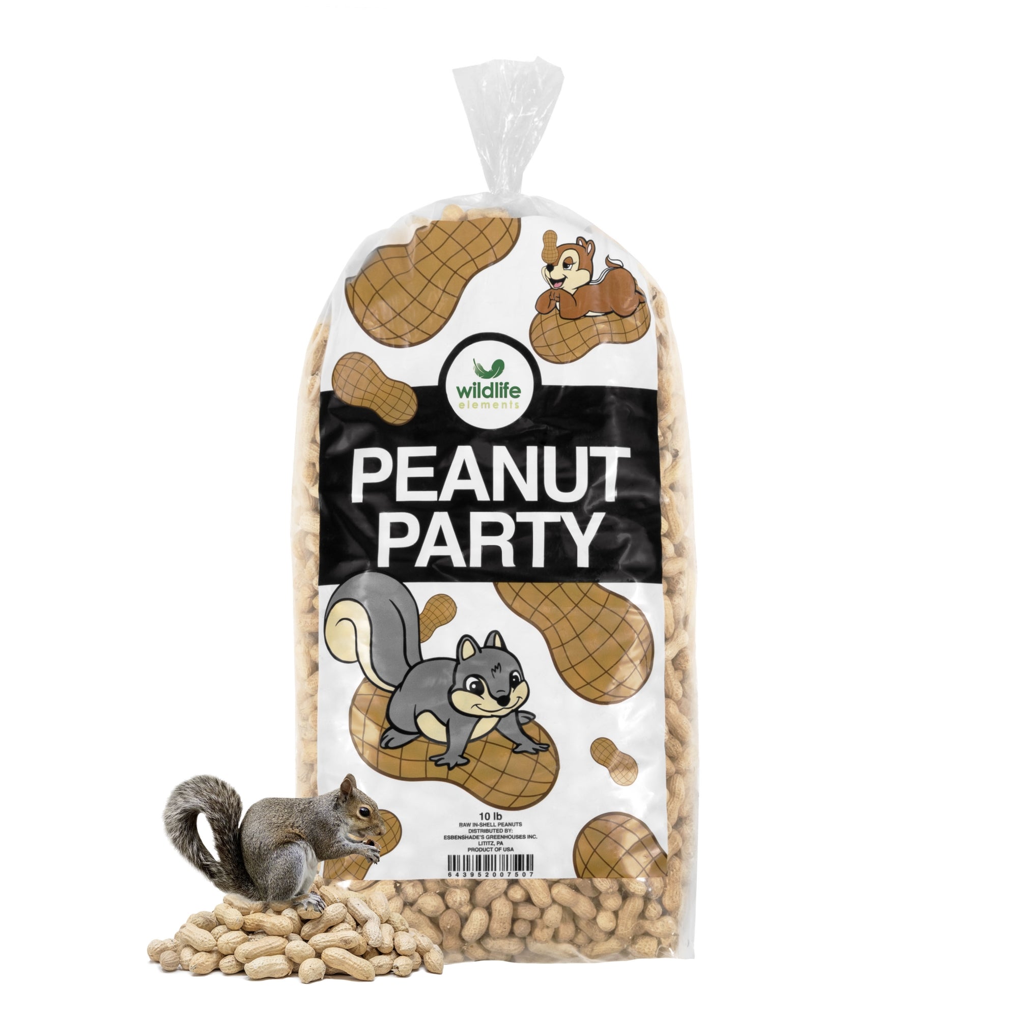 Wildlife Elements Peanut Party Unprocessed, Raw In-Shell Peanuts Wildl