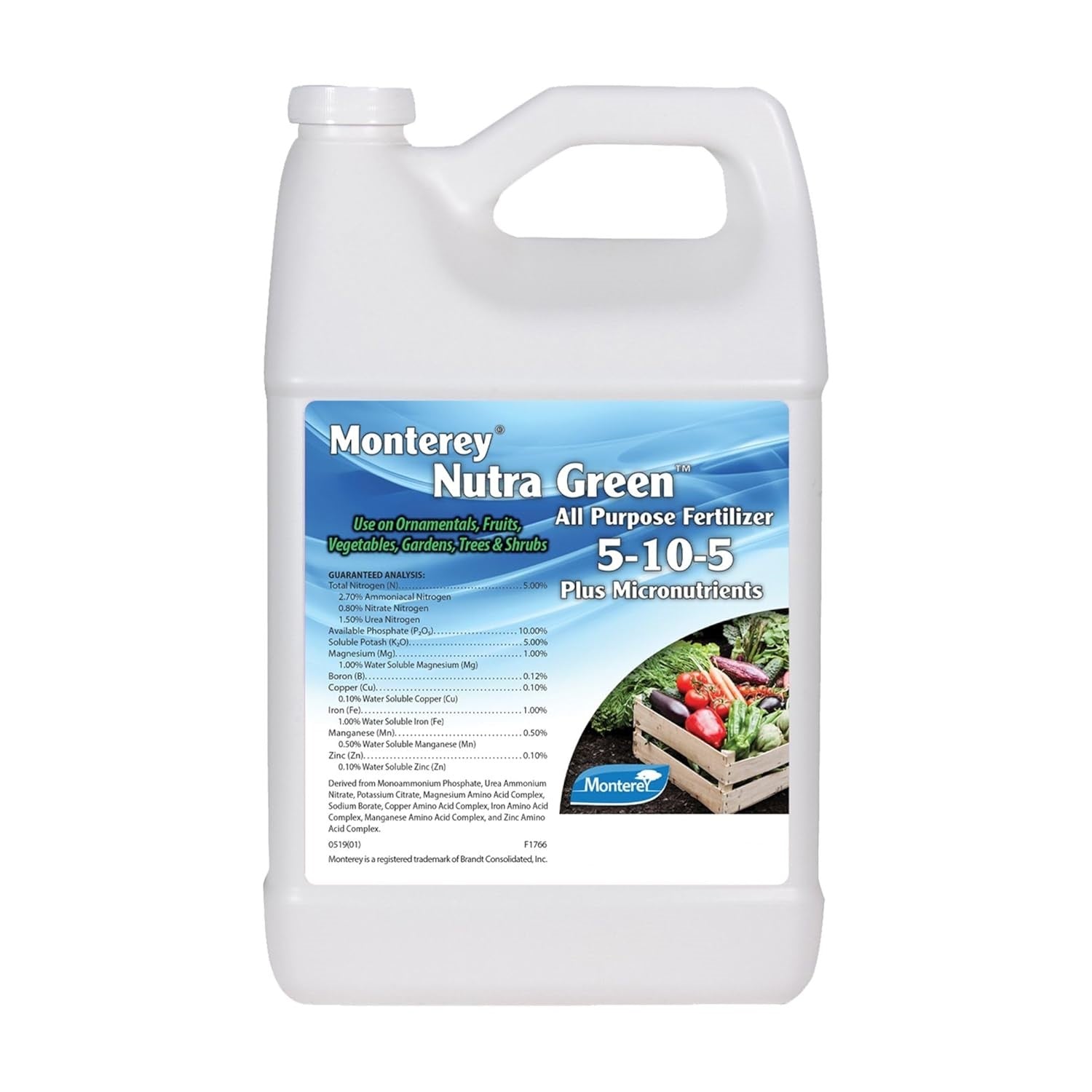 Monterey Concentrate Nutra Green All Purpose Plant Fertilizer 5-10-5