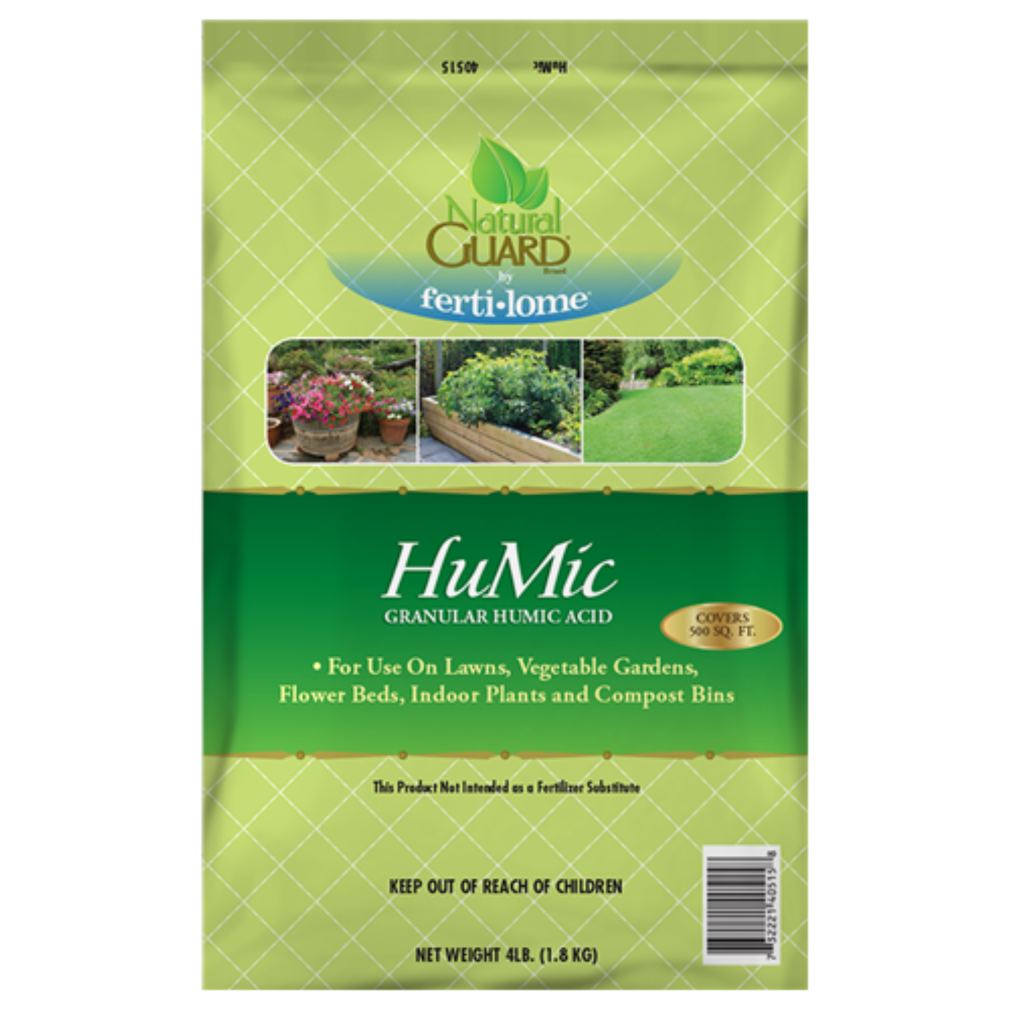 Fertilome Granular Humic Acid Soil Amendment for use on Lawns, Flower