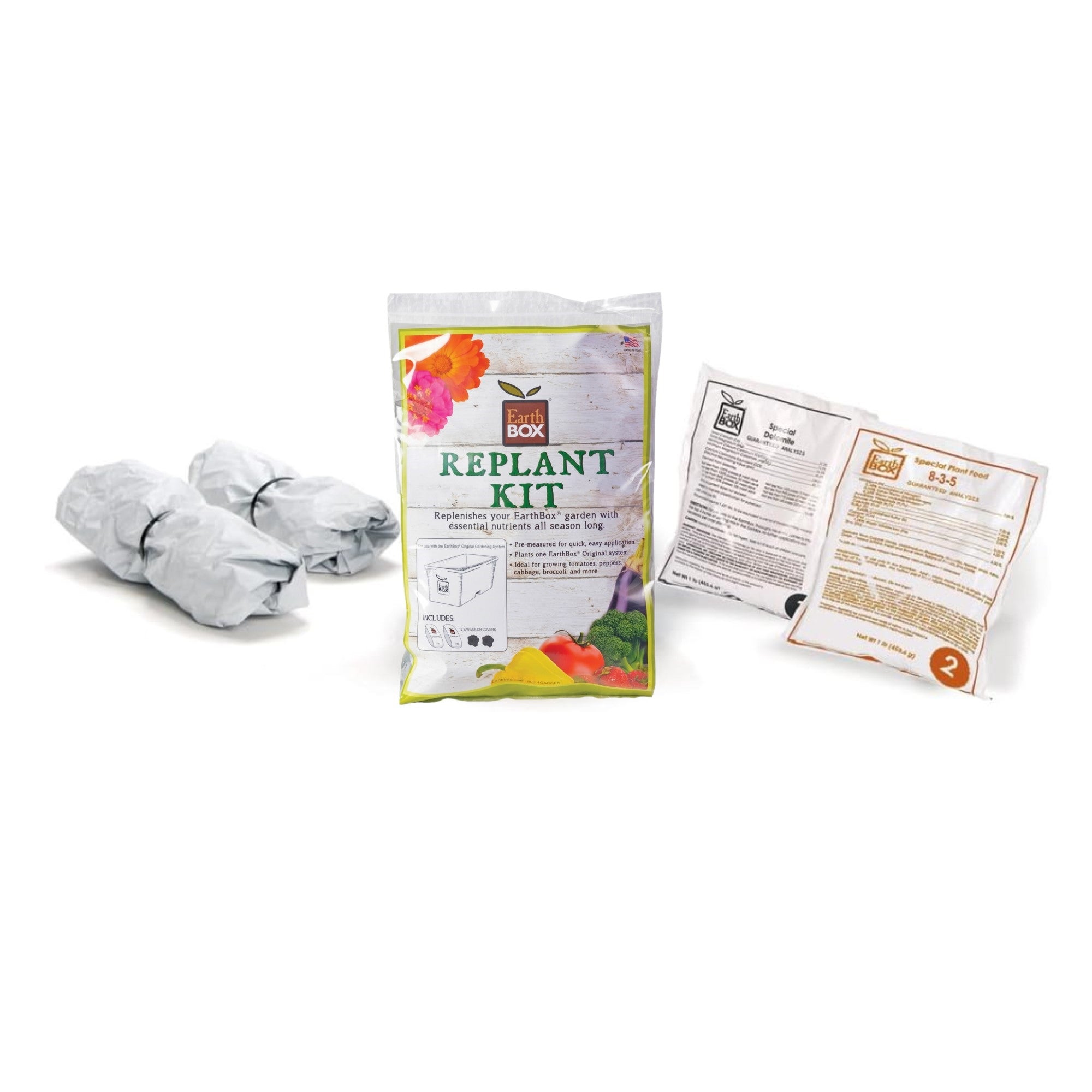 Novelty EarthBox, 8-3-5 Natural Replant Kit