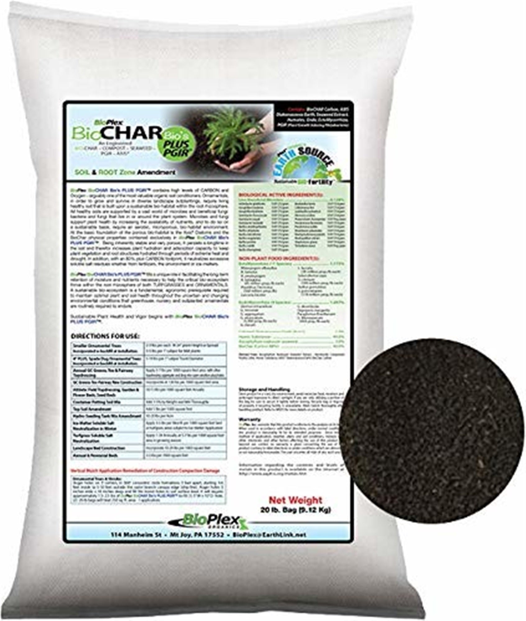BioPlex Biochar Bio's PGIR