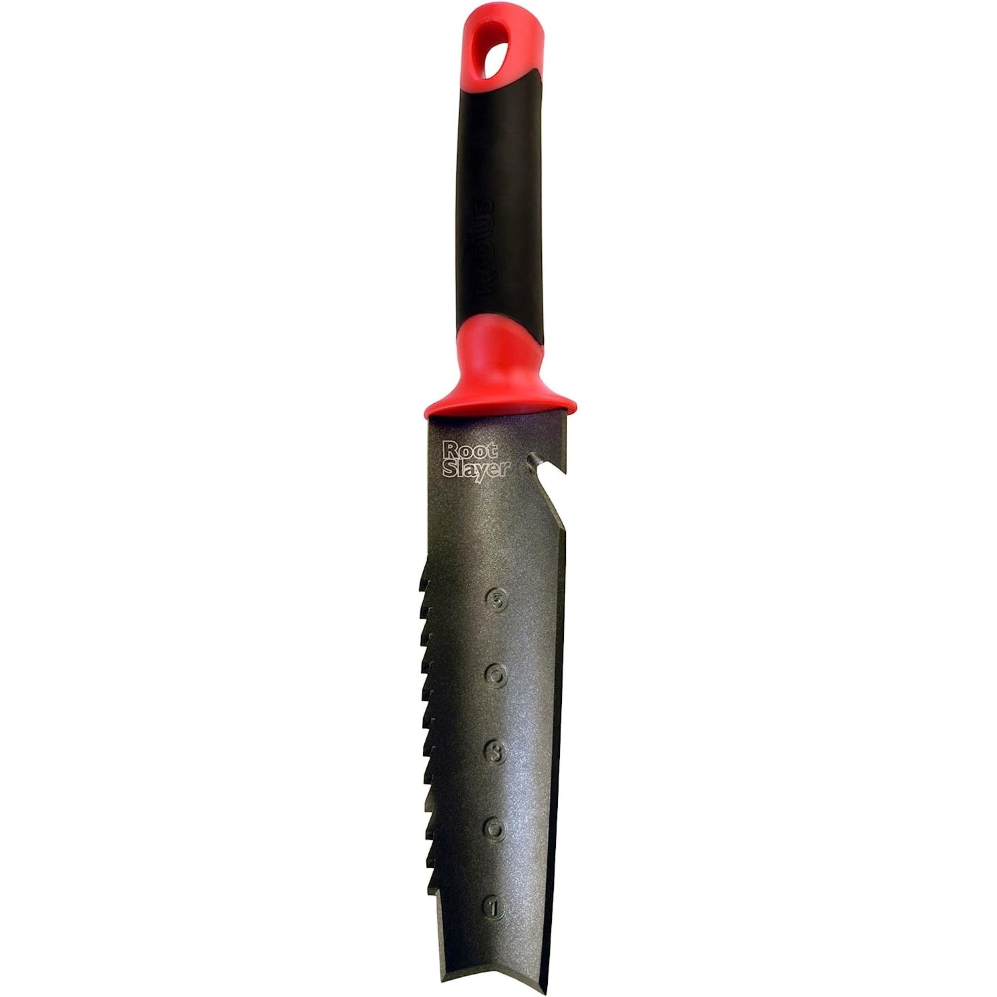 Radius Garden Root Slayer Soil Knife, Carbon Steel Blade, Ergonomic Ha