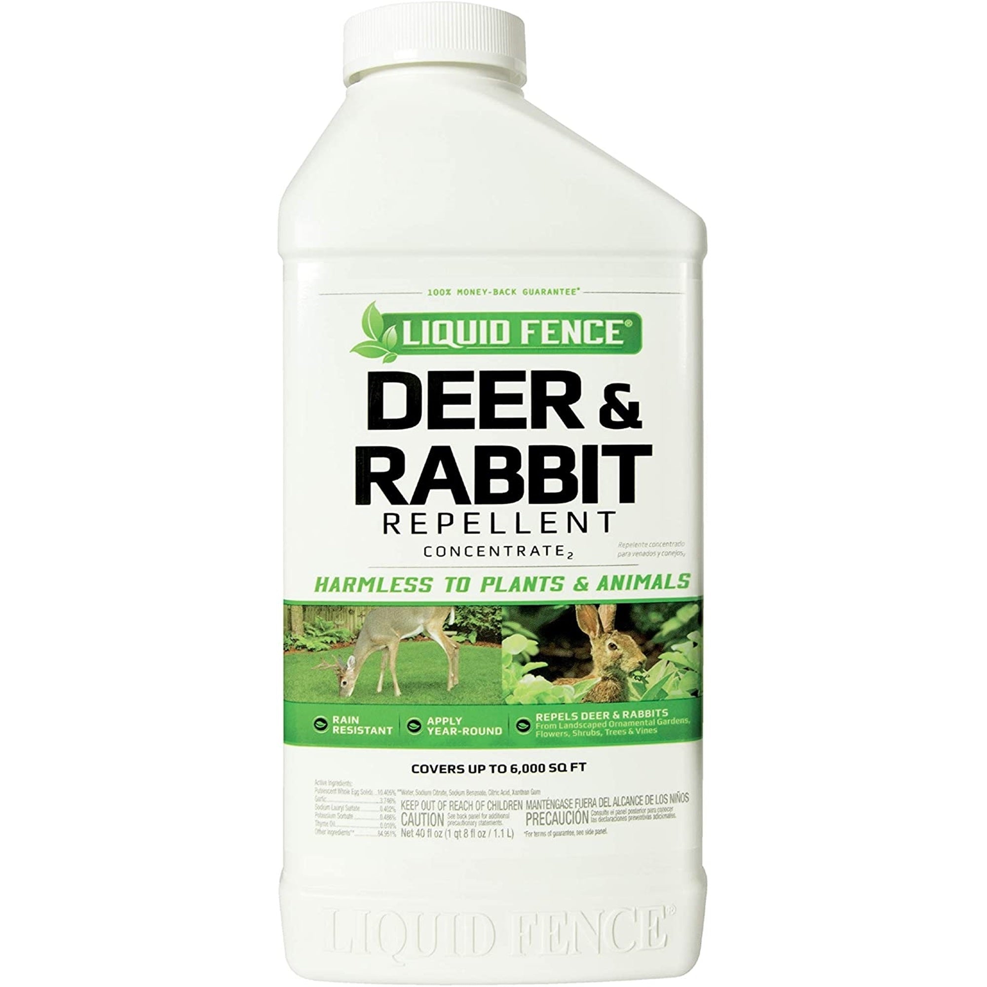 Liquid Fence Deer & Rabbit Repellent Concentrate 40 oz.