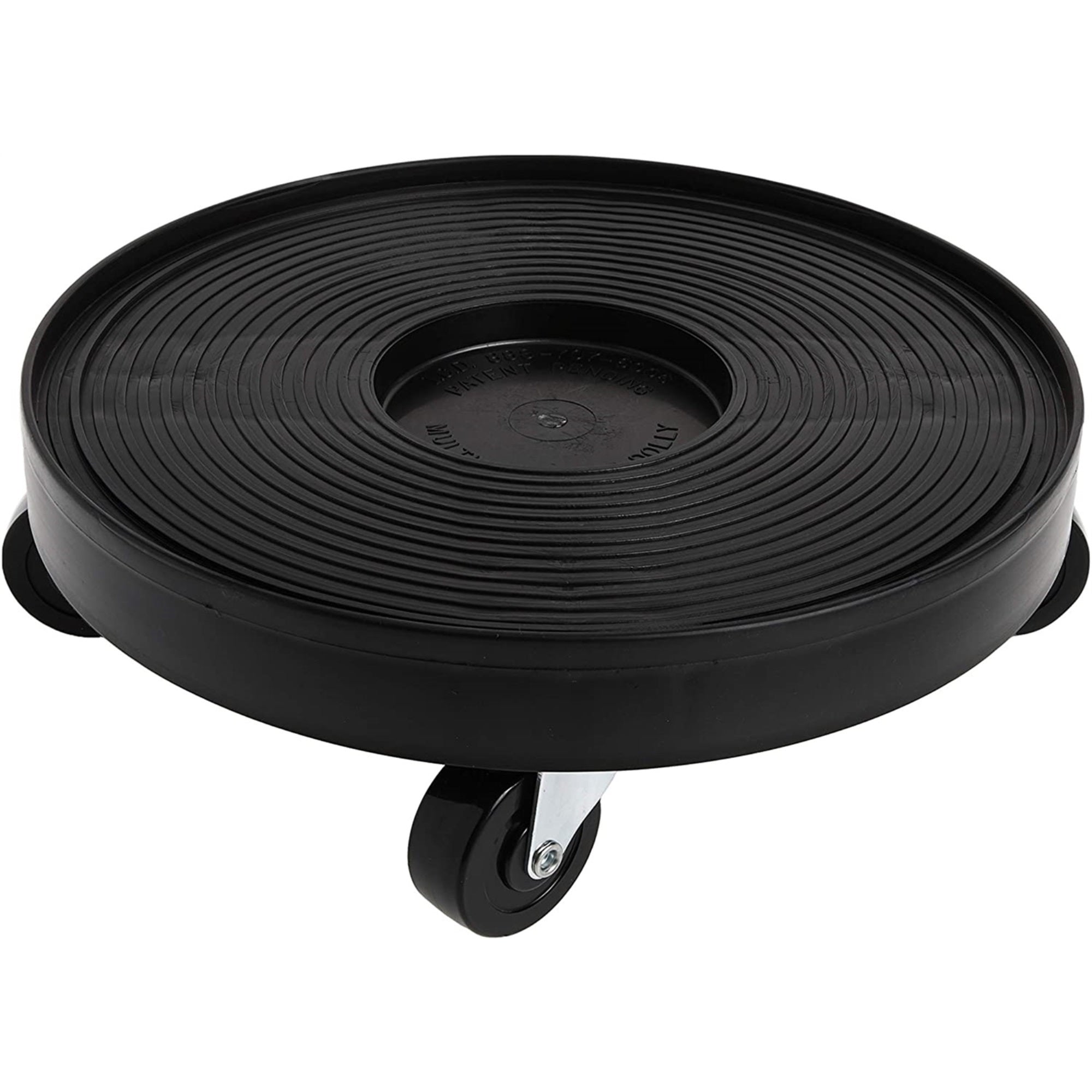 Devault Indoor Plant Dolly/Caddy, Black, 12"