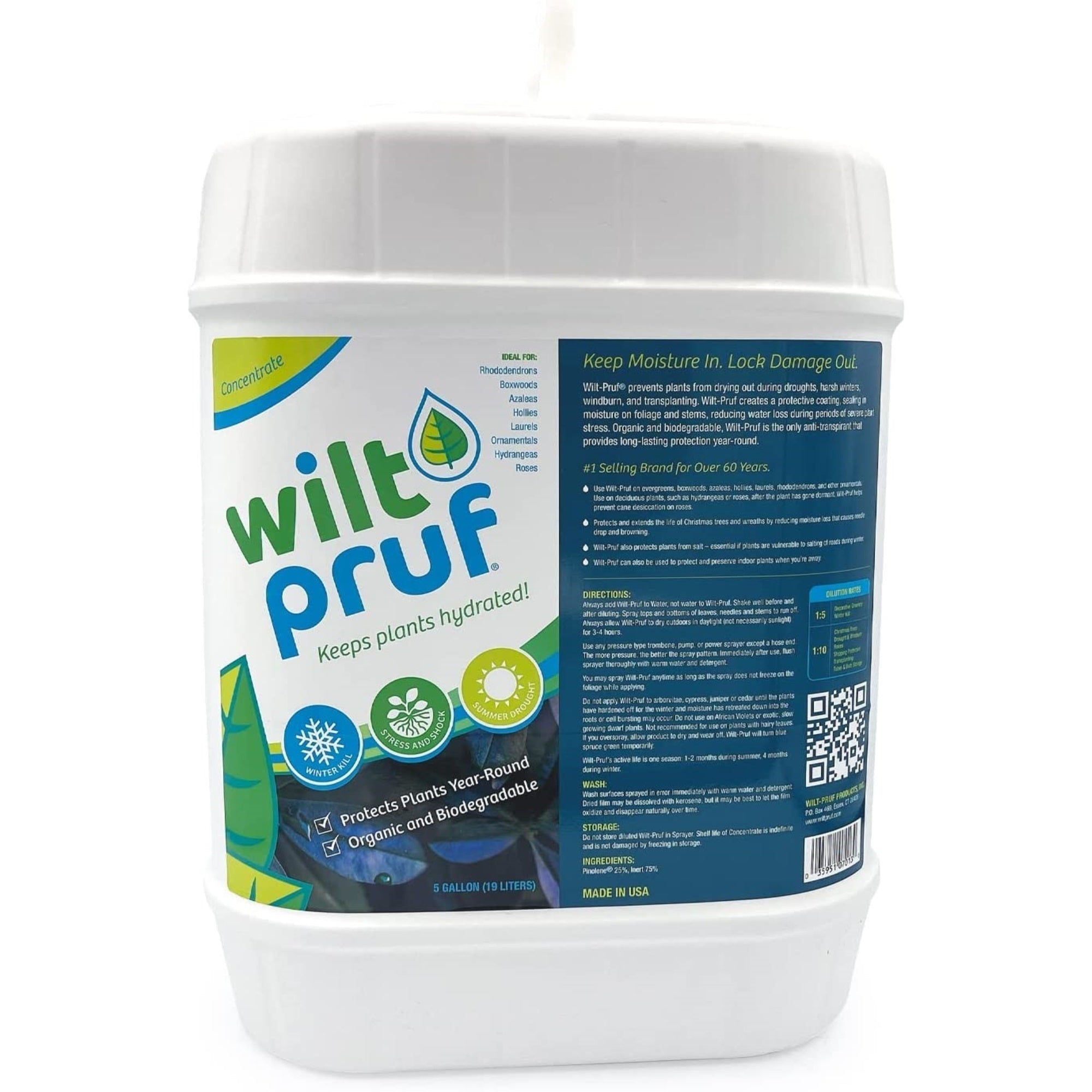 Wilt-Pruf Anti-transpirant Concentrate, 5 Gallons